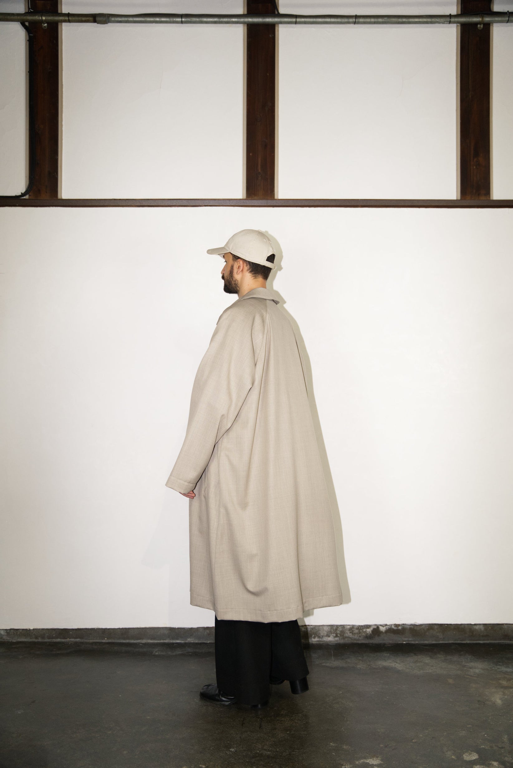 Bal Collar Coat in Wool – offsait studio